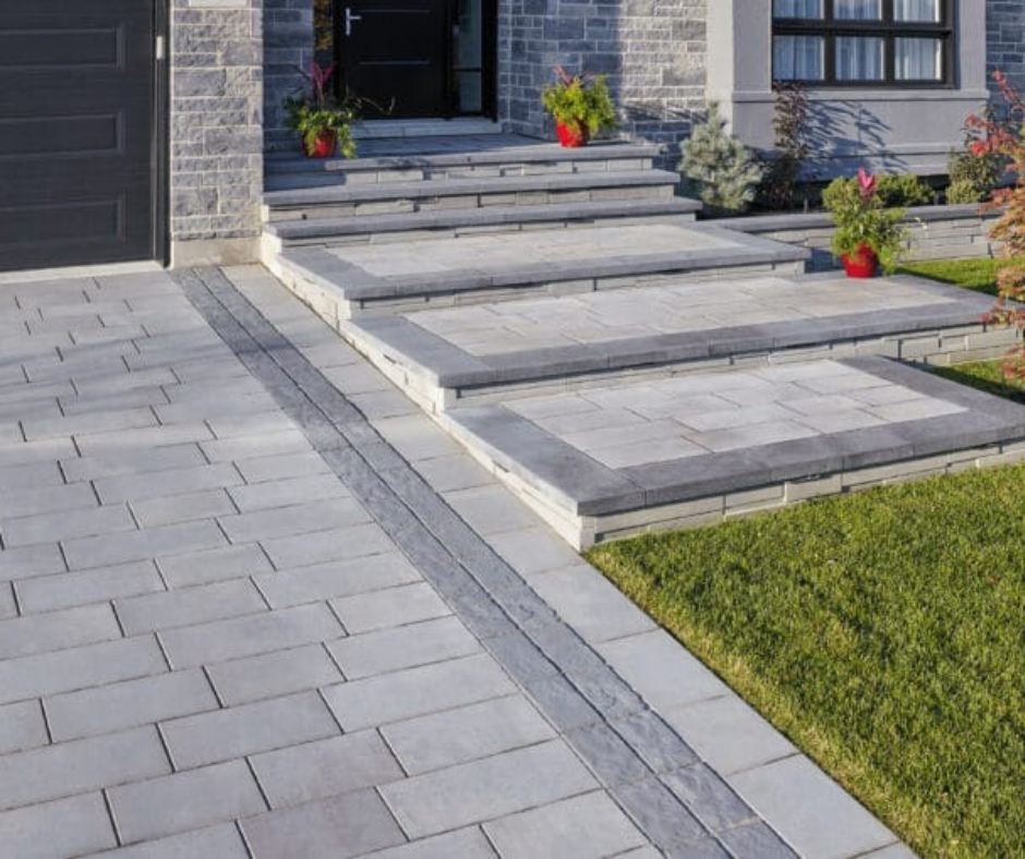 Pavé MONDRIAN 80 Petit rectangle - Briquetier Paysager Saguenay